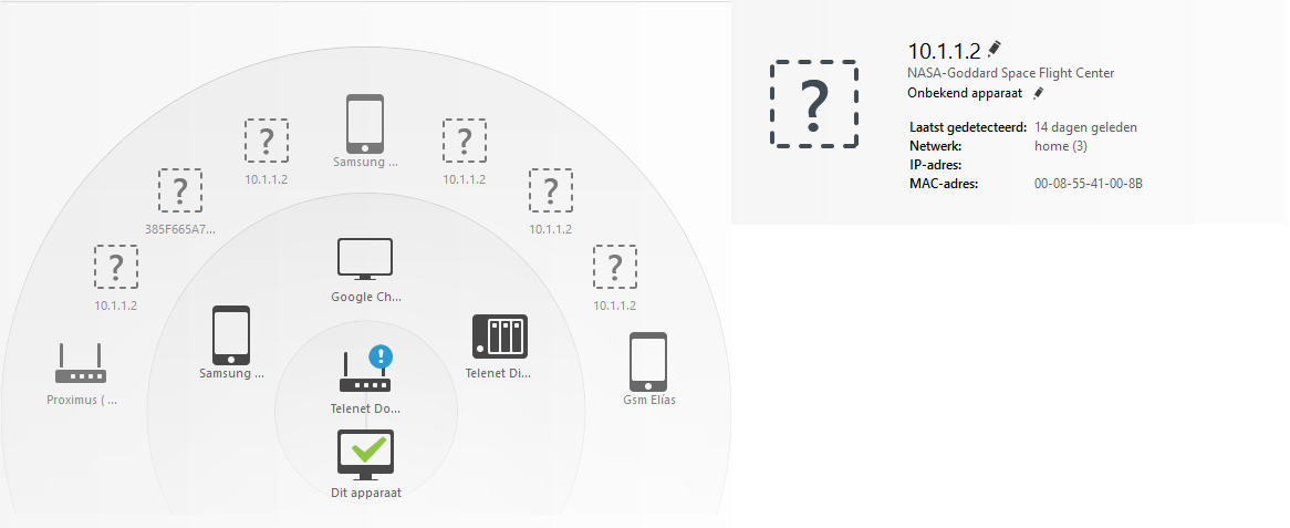 Telenet Modem NASA - De Netweters