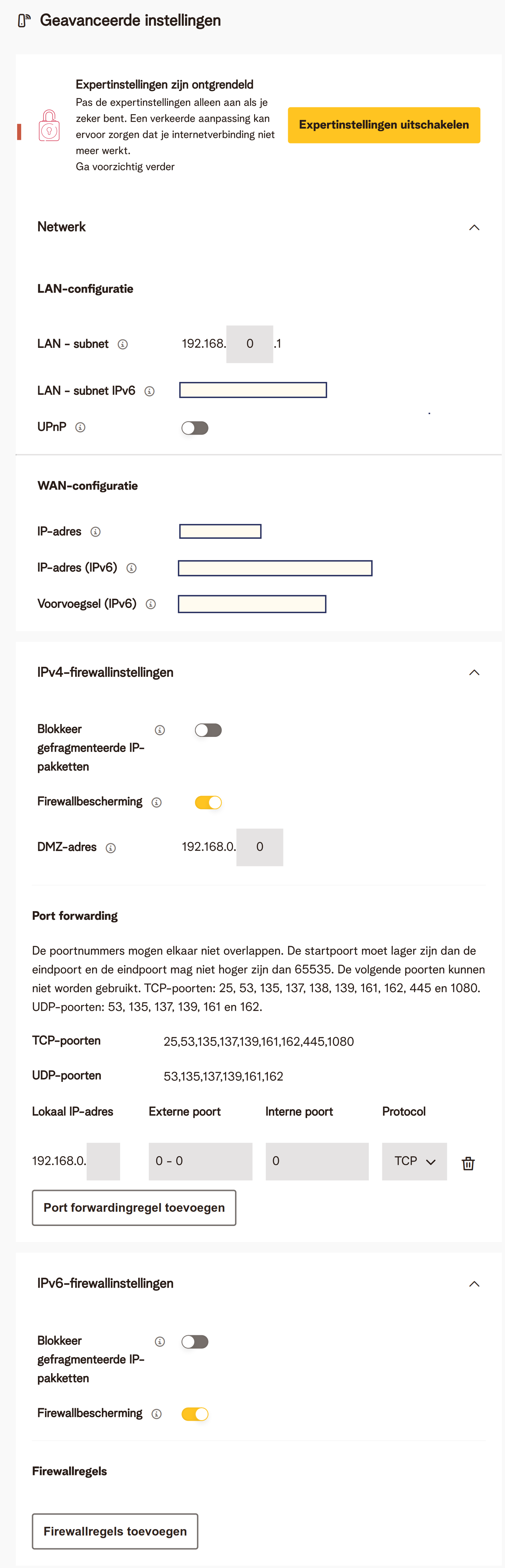 Correct invullen voor openen poorten Telenet - Growatt - Pagina 2 - De ...